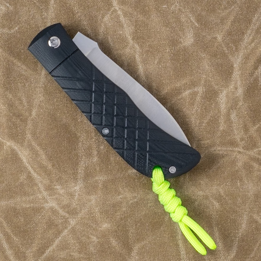 TIMBER JACK - BLACK G10 CROSS HATCH 2
