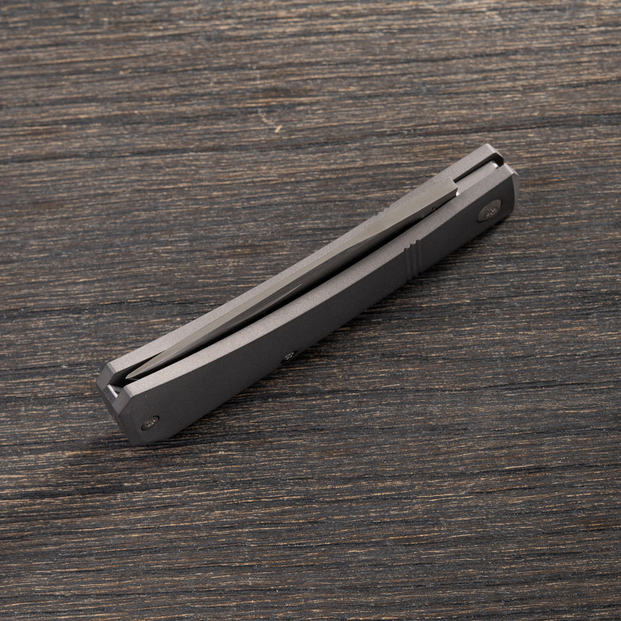 Pioneer Jack - Titanium Smooth Hand Satin