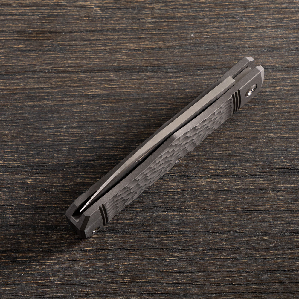 Vampire Jack - Titanium Jigged Hand Satin