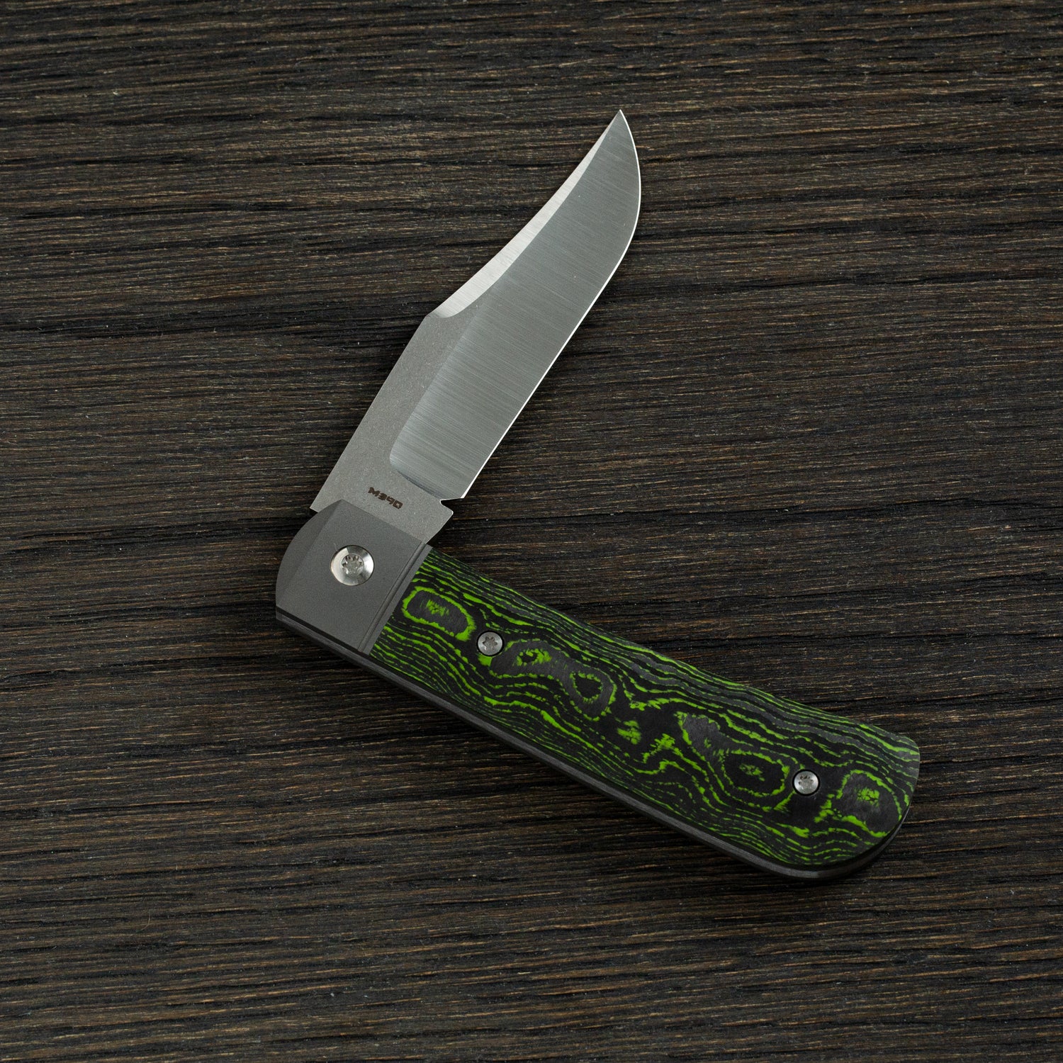Benny's Clip - CamoCarbon Toxic Green